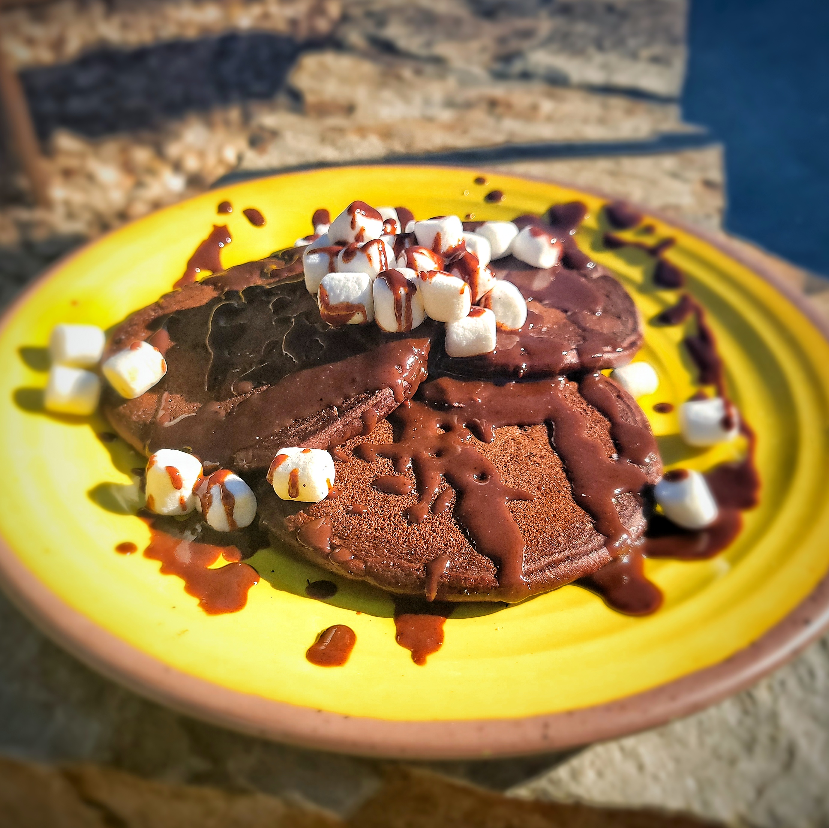 Hot Cocoa Campfire Pancakes - Montana Max BBQ