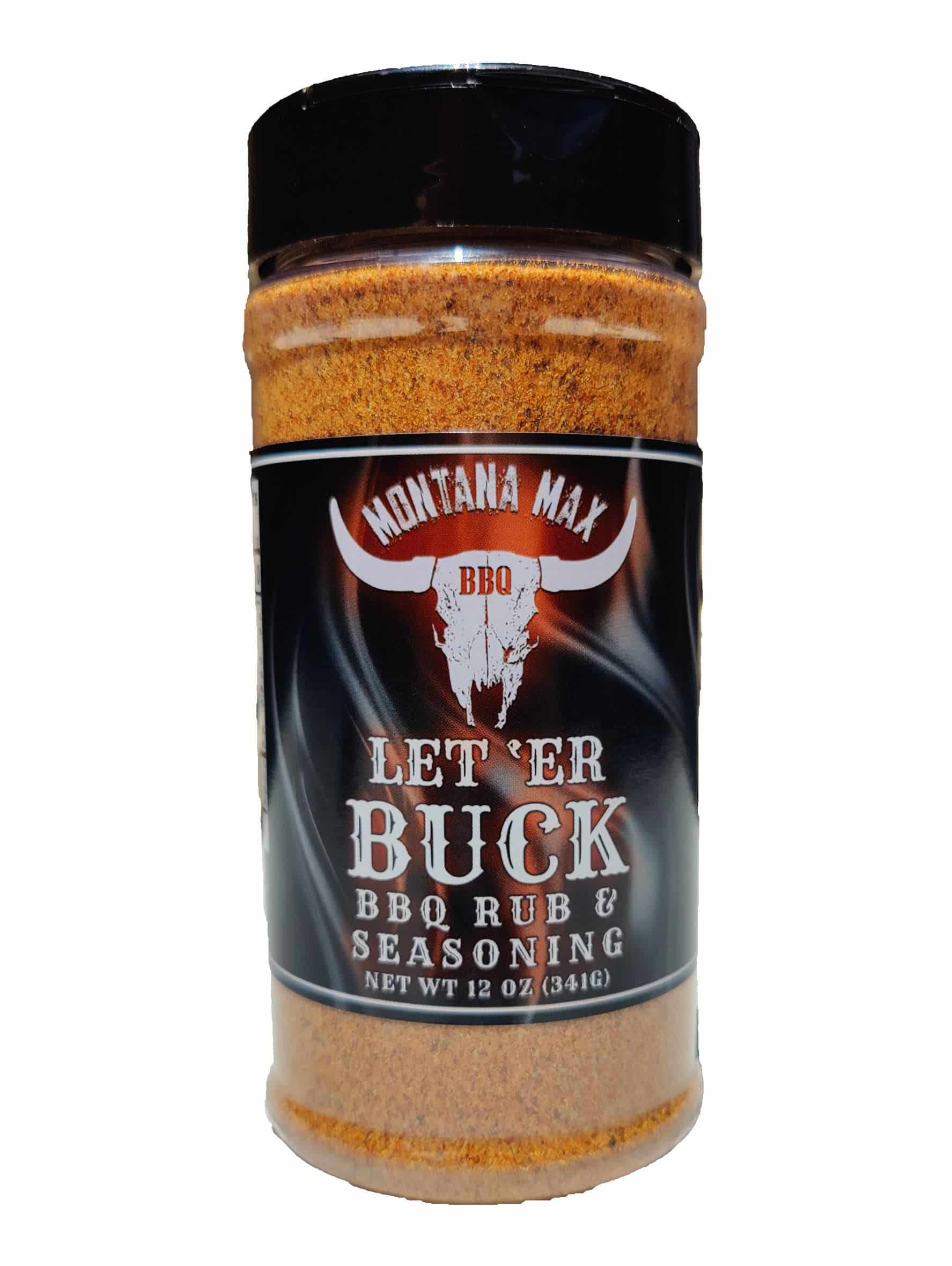 Let ‘Er Buck Rub & Seasoning - Montana Max BBQ